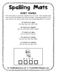 Short Vowel Spelling Mats
